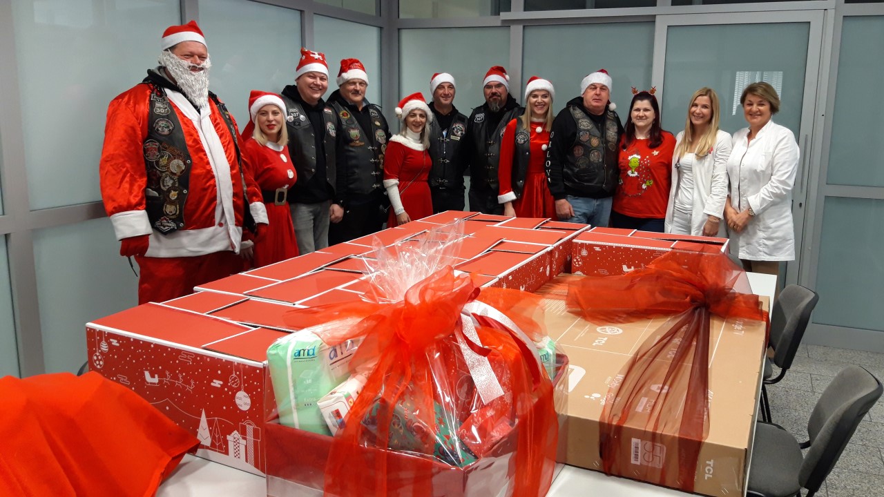 Moto mrazovi MK Zagorski orlovi darivali male pacijente i Odjel ...